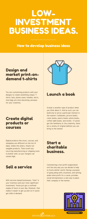 How to develop new business ideas