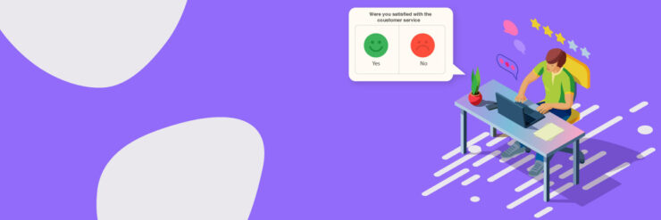 Customer satisfaction infographic